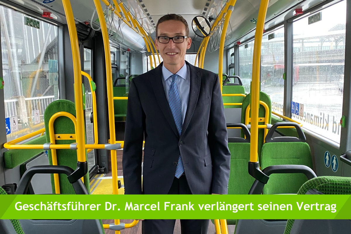 Dr. Marcel Frank verlängert seinen Vertrag als RVK-Geschäftsführer bis 2030